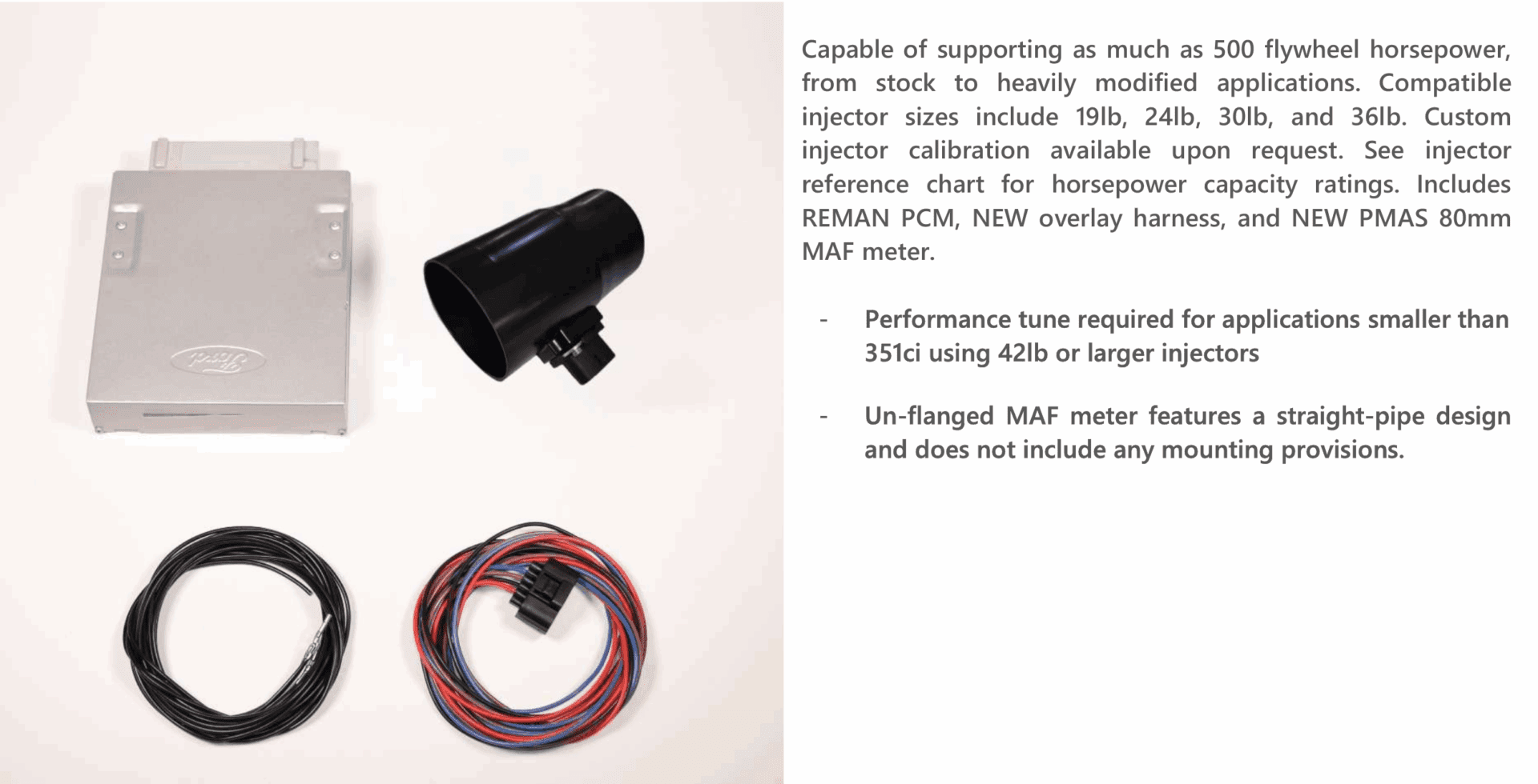 1986-88 Ford Mustang 5.0L MAF Conversion Kit - Fiveology Racing
