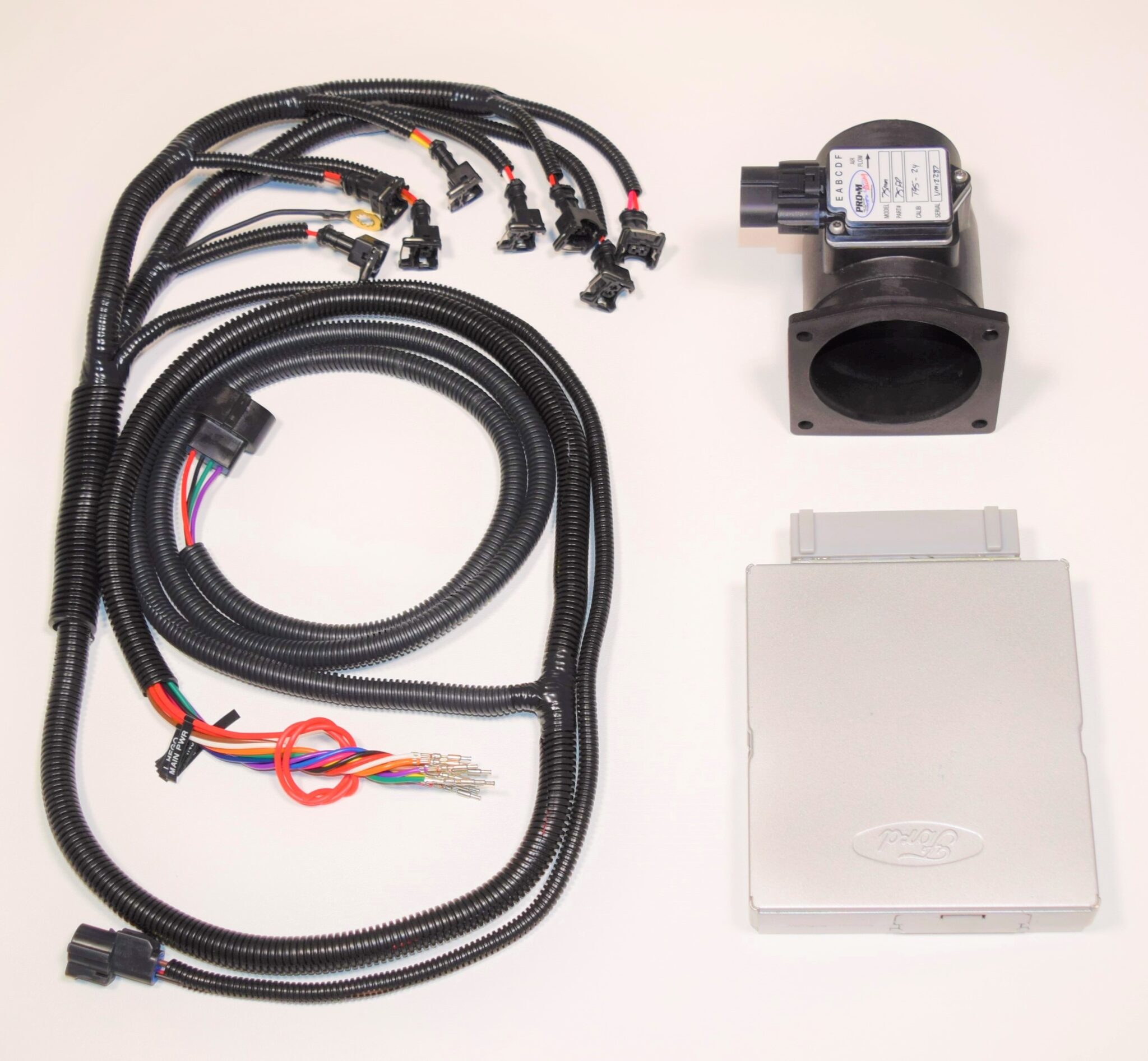 1988-97 Ford F-Series 5.0/5.8L (E4OD) MAF Conversion Kit - Fiveology Racing